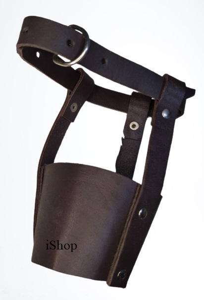 Dog Busal / muzzle mouth cover leather | Lazada PH