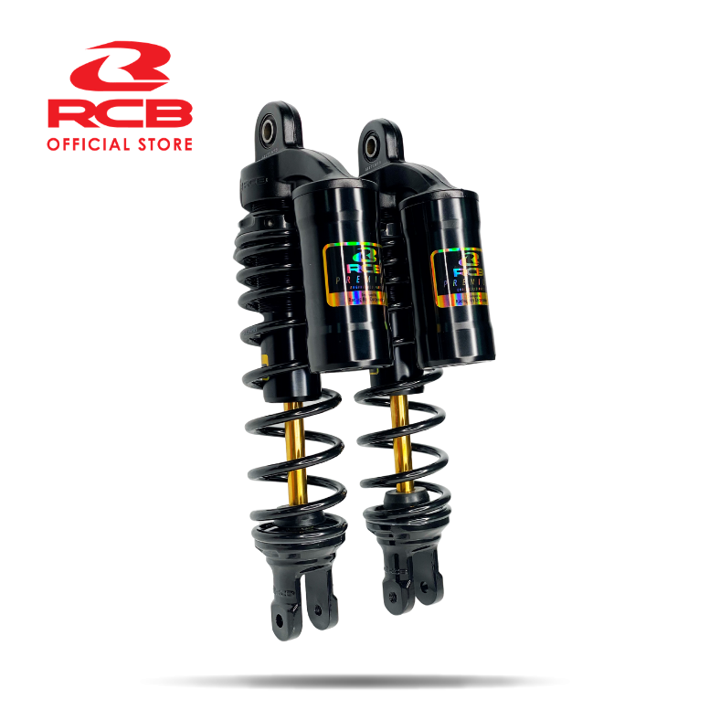 RCB Dual Absorber MB-2 Series Premium Black Edition for Yamaha Aerox ...