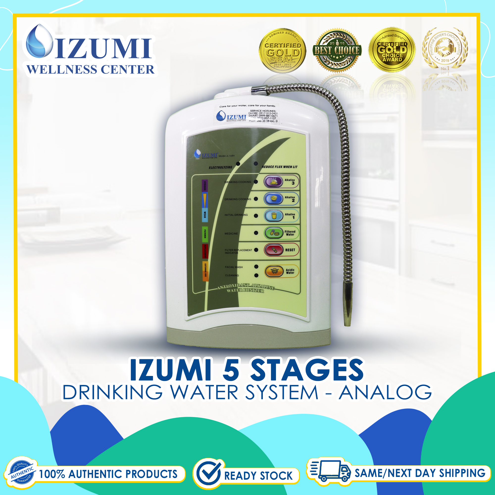 Izumi 5 Stages Drinking Water - Analog | Lazada PH