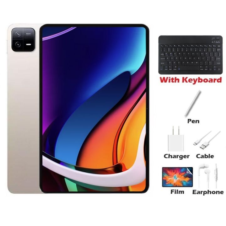 2024 HD Original Pad 6 Pro Snapdragon 888 Global Version Tablet PC ...