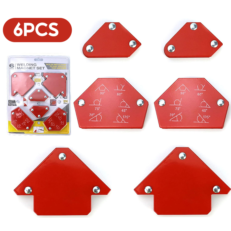 【LOCAL STOCK】 6PCS Welding Magnet Set Magnetic Fixed Angle Soldering ...