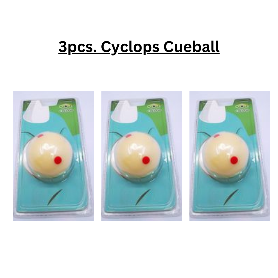 3pcs. Cyclops Cue Ball / Pato ng Bilyaran / Billiards Cue Ball / Mother ...