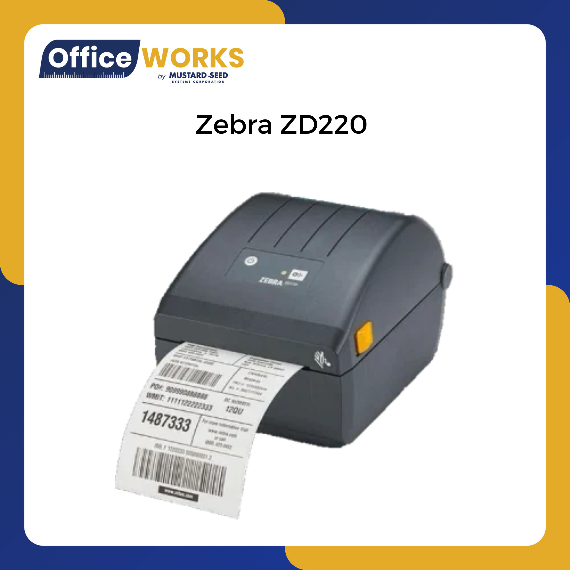 Zebra ZD220 Thermal Transfer Printer | Lazada PH
