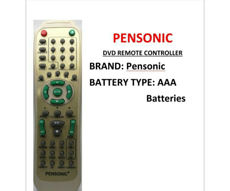 Pensonic DVD Player Remote Control | Lazada PH