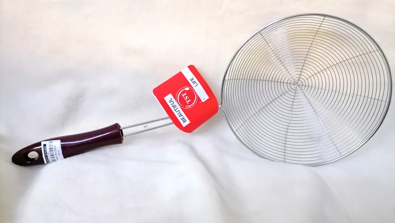 Wire Skimmer Strainer Stainless Steel Wire Skimmer Spoon for Cooking ...