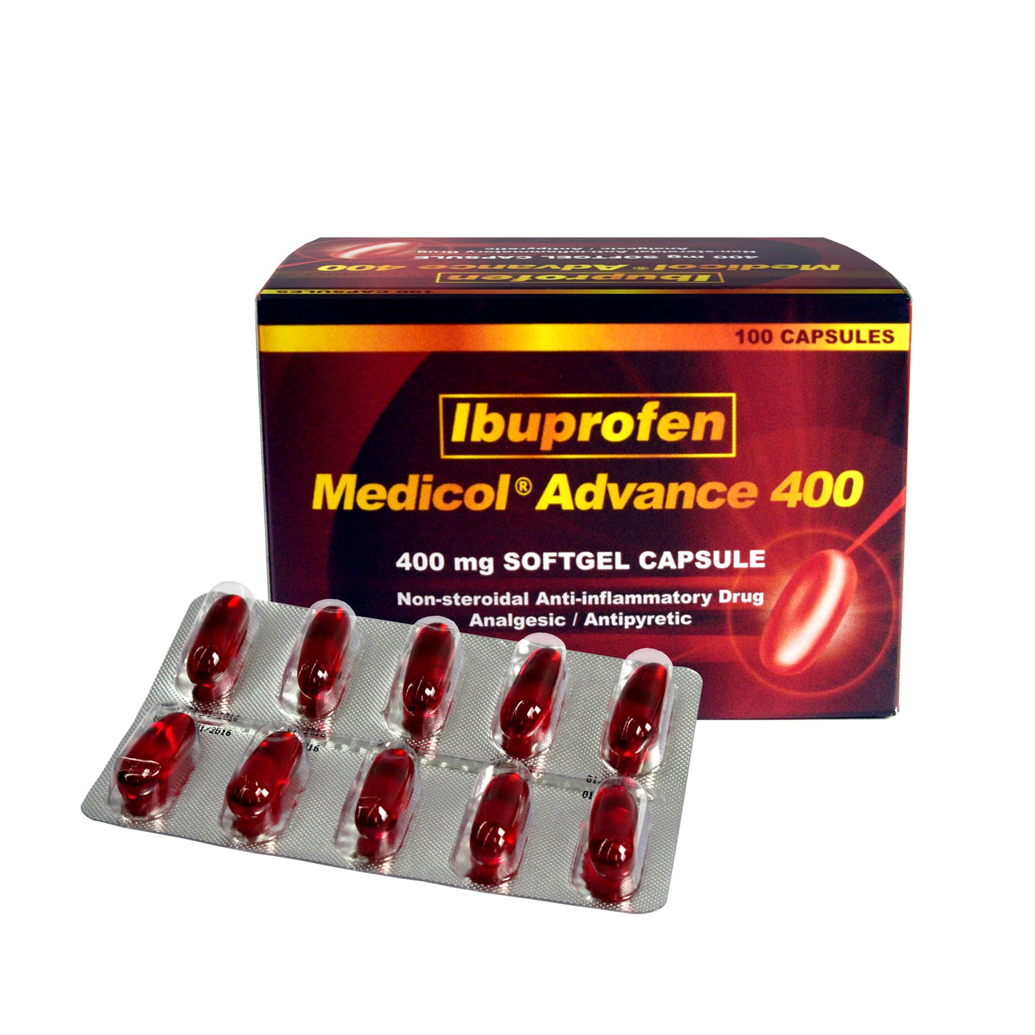 Medicol Advance 400 mg Soft Gel Capsule 20s | Lazada PH