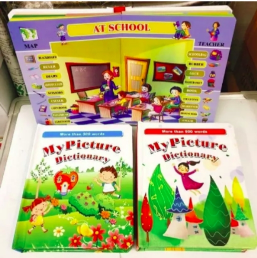 TKB Picture Dictionary Hard Bound Learning Educational Book for Toddler ...