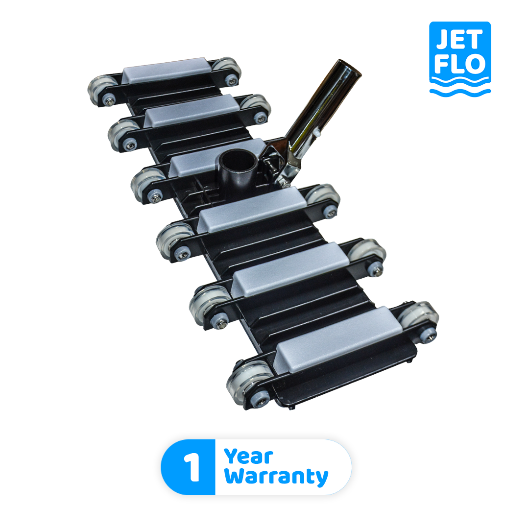 Jet-Flo Flexible Vacuum Head 19", for Commercial Swimming Pools, with ...
