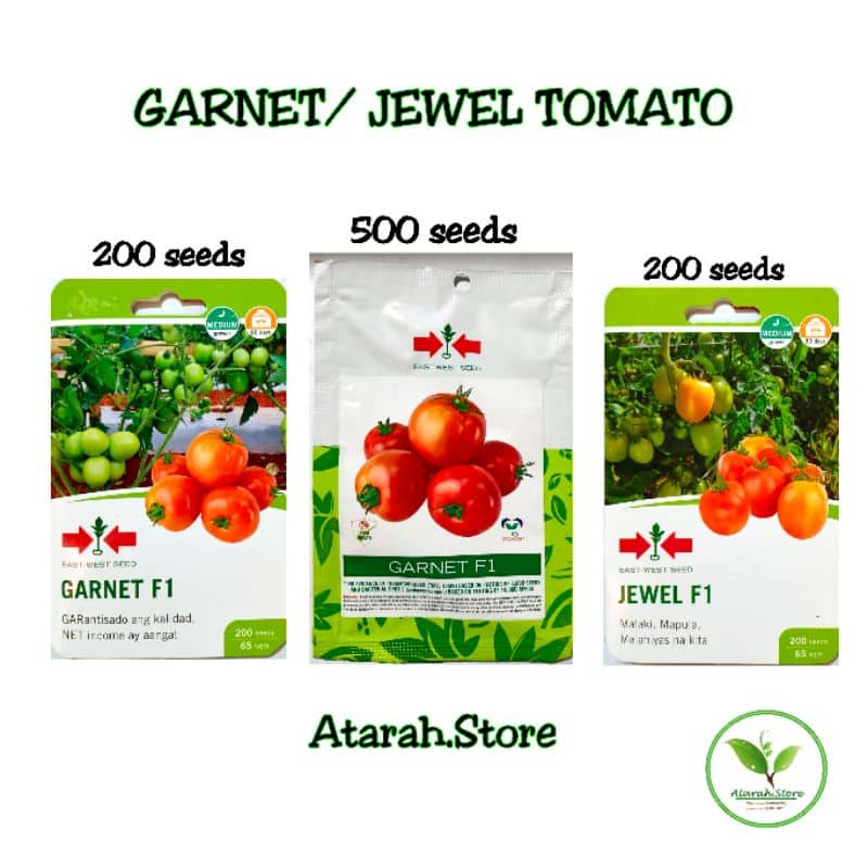 Hybrid GARNET F1/ JEWEL F1 Kamatis (Tomato) East West Seeds | Lazada PH