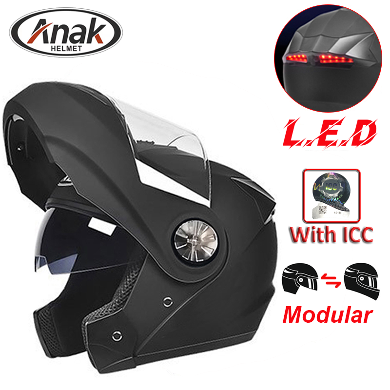 Anak MD-40 Modular Helmet for Motorcycle Dual Visor Original With icc ...