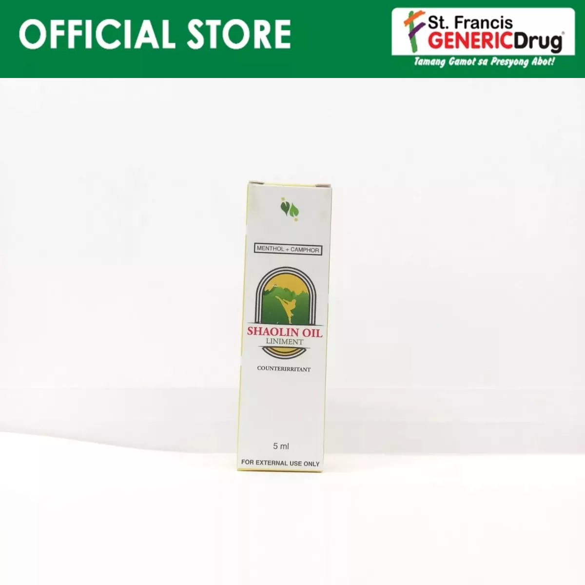 Shaolin Oil Liniment Menthol + Camphor | Lazada PH
