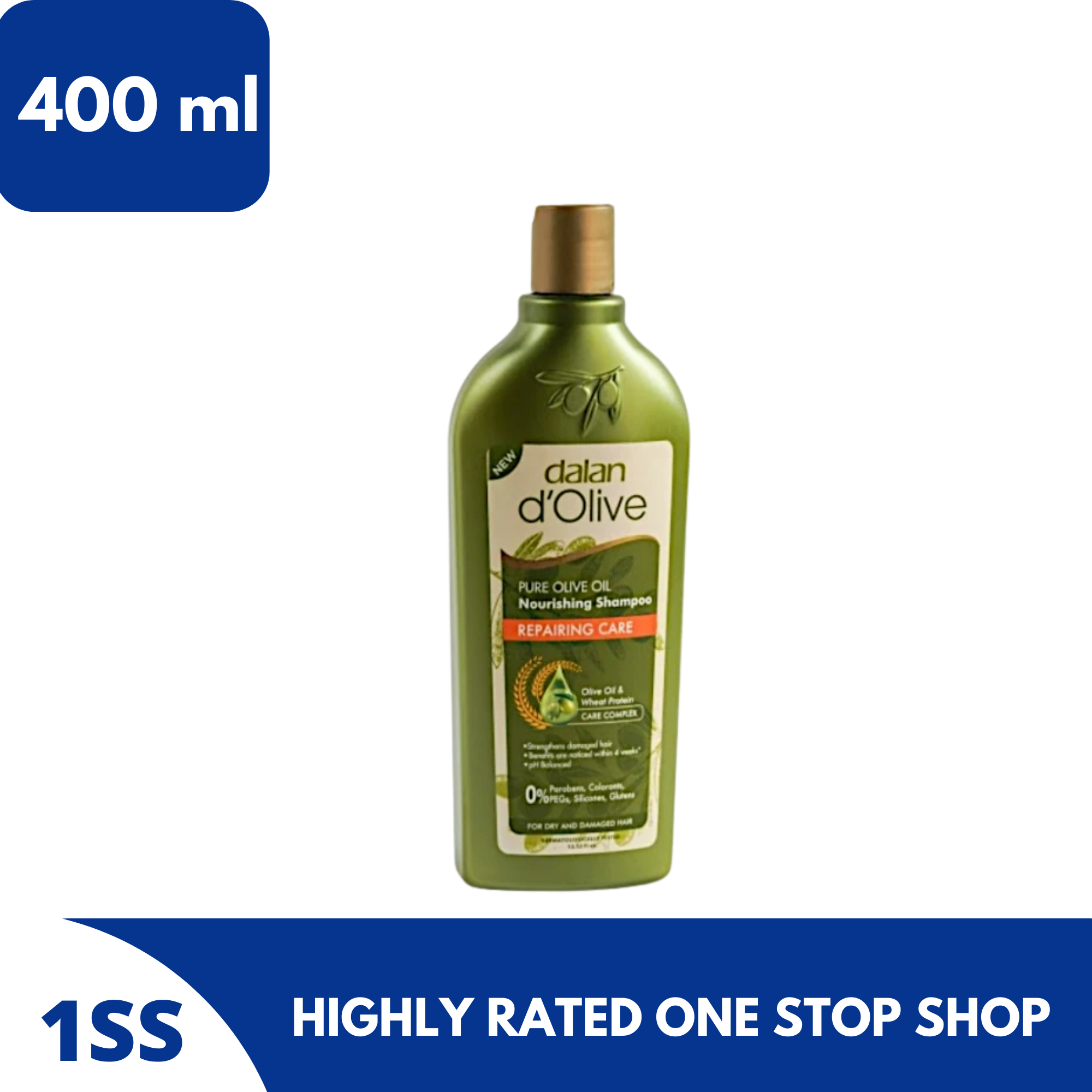 Dalan D'Olive Pure Olive Oil Nourishing Shampoo, 400ml | Lazada PH