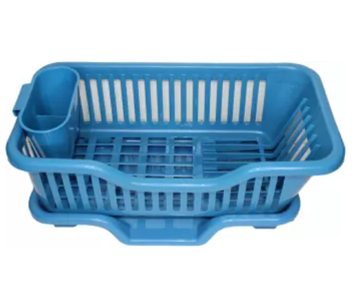 HMY Kitchen Shelves Plastic Dish Rack Dish Storage Rack Drain Dish Rack ...