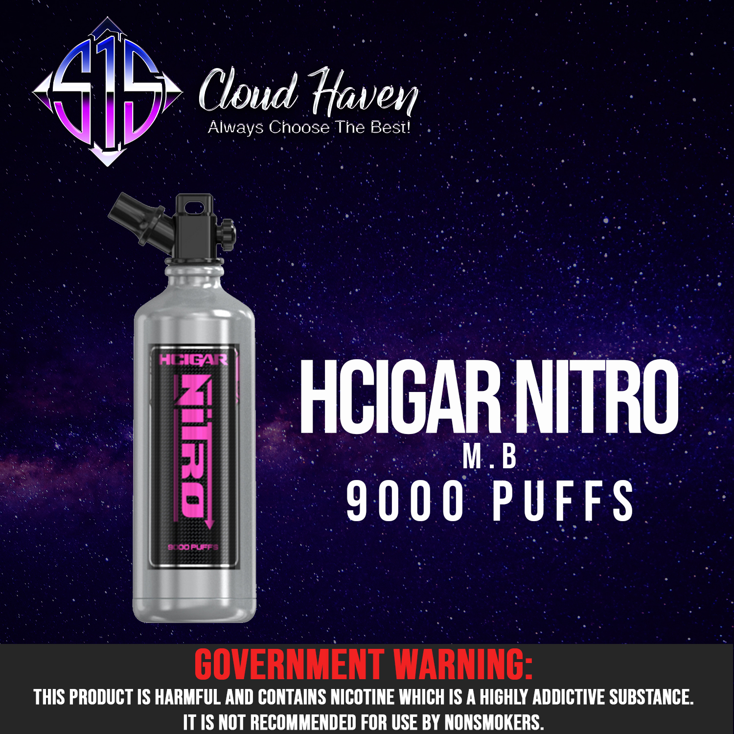 HCIGAR NITRO 9000 PUFFS | Lazada PH