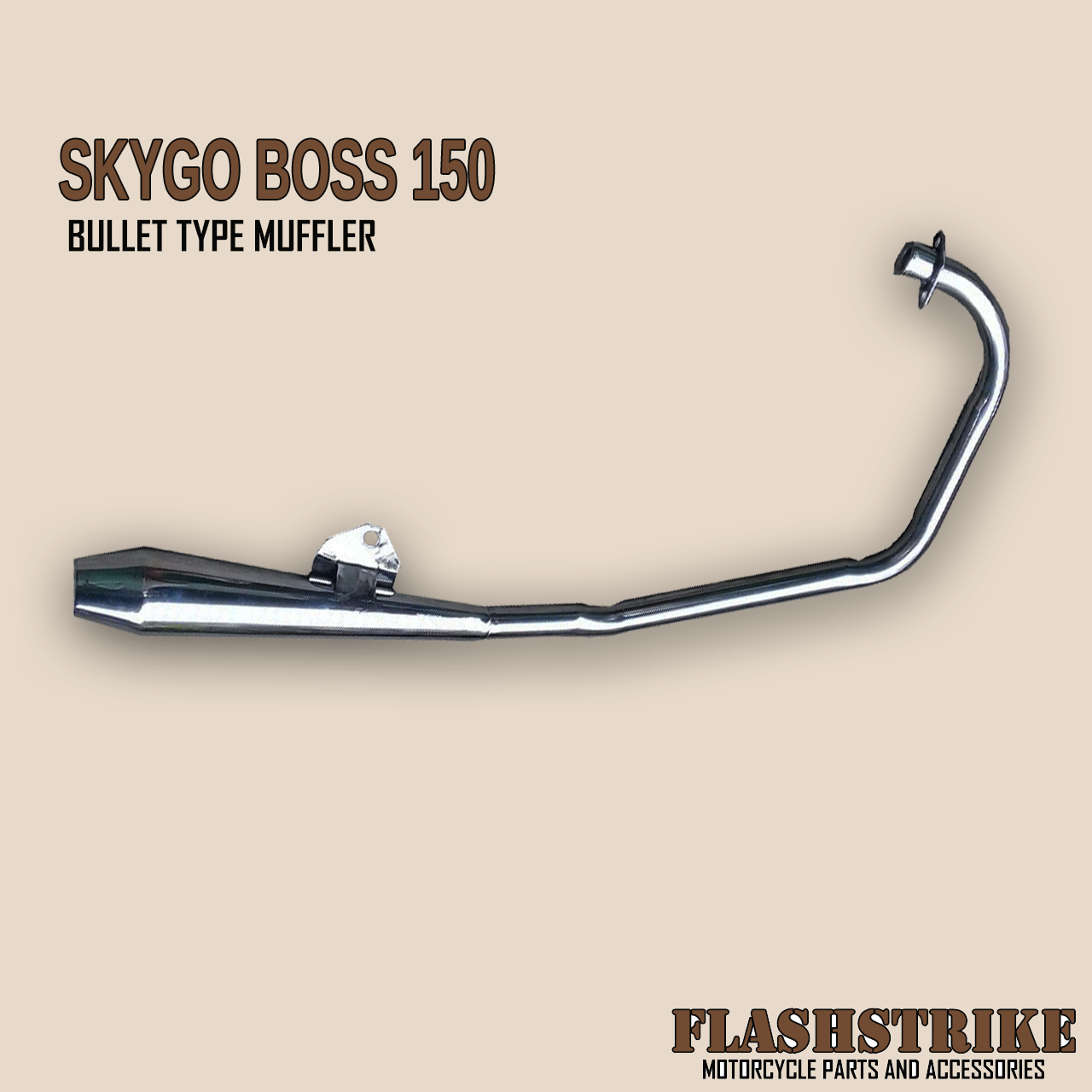 Skygo Boss 150 - Stainless BULLET Type Muffler | Lazada PH