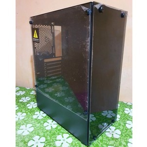 INPLAY Meteor 01 Desktop Computer Tempered Glass PC Case gaming ATX ...