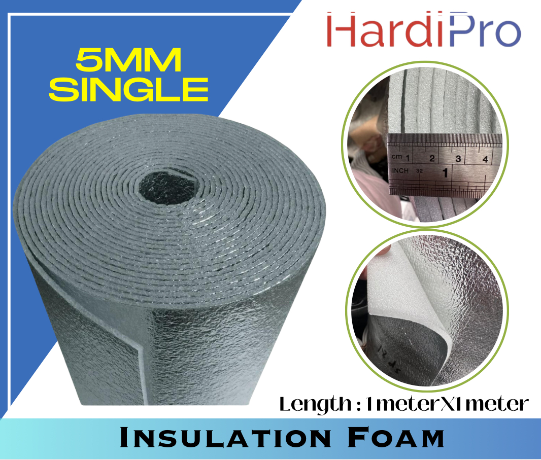 PER METER Thermal Heat Insulation Foam/ PE foam Insulator (10mm/5mm ...