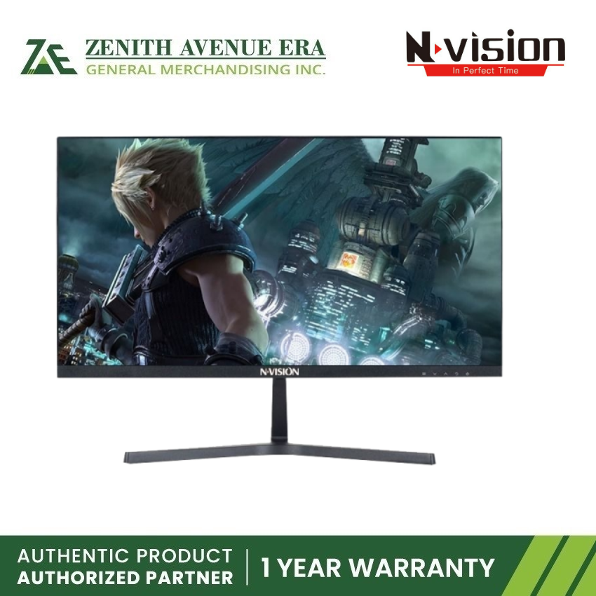 N-vision N2455-B 24" Inch Frameless Monitor Black | 24" Inch Frameless ...
