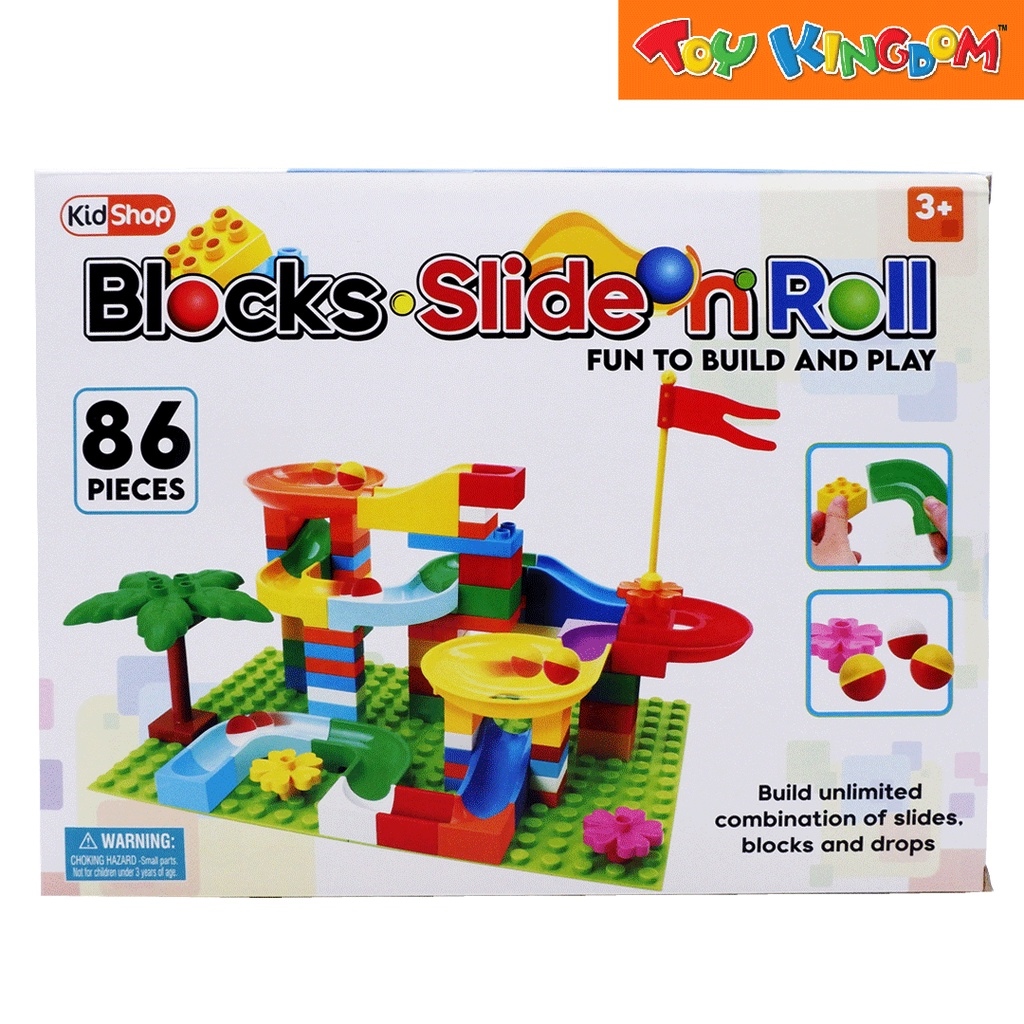 KidShop Blocks Slide n Roll Playset | Lazada PH