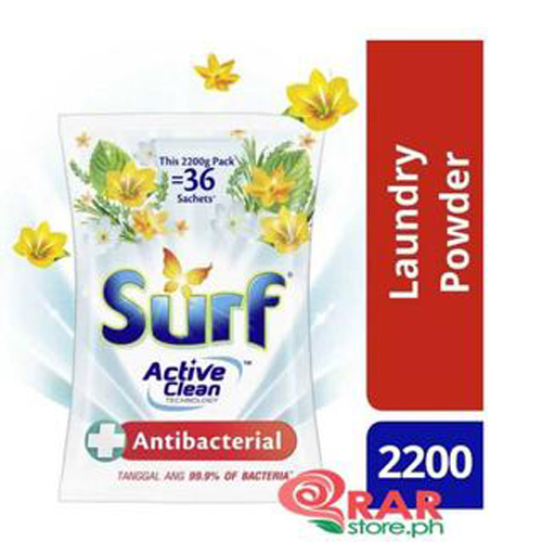 Surf Detergent Powder Antibacterial 2.2kg | Lazada PH