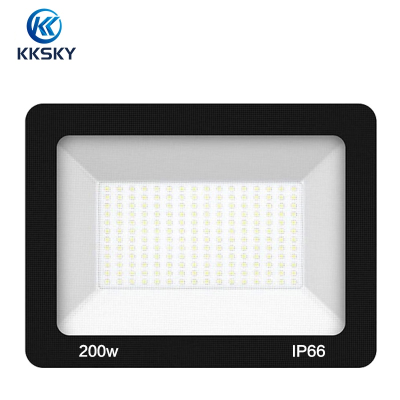 KKSKY 220V ELECTRIC Flood Light Led Outdoor Waterproof 10W 20W 30W 50W 100W Spotlight ...