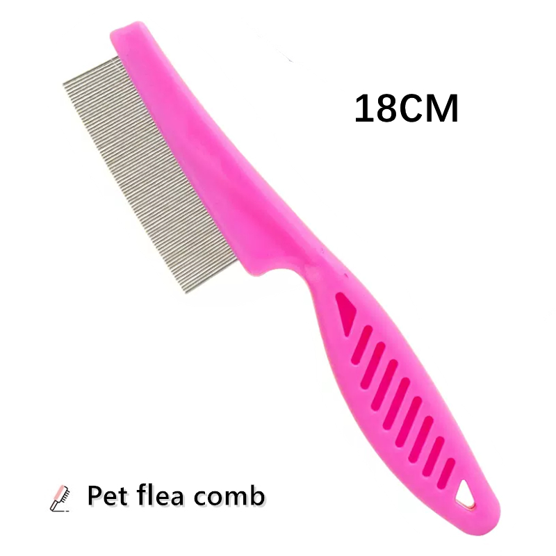 Pet Flea Comb dog cat hair comb stainless steel needle fur comb Dog Eye Combs Tear Stain Remover ...