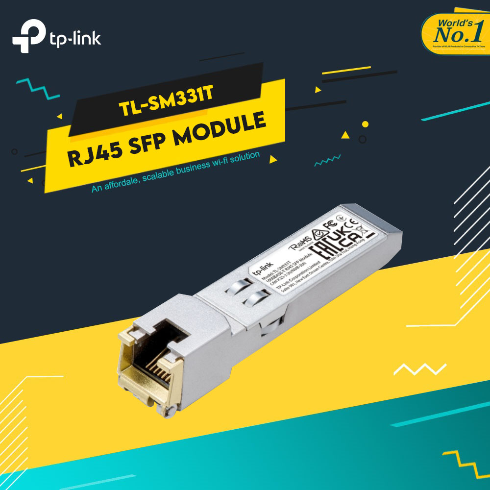 tp-link TL-SM331T 1000BASE-T RJ45 SFP Module | Accessories | SFP Module ...