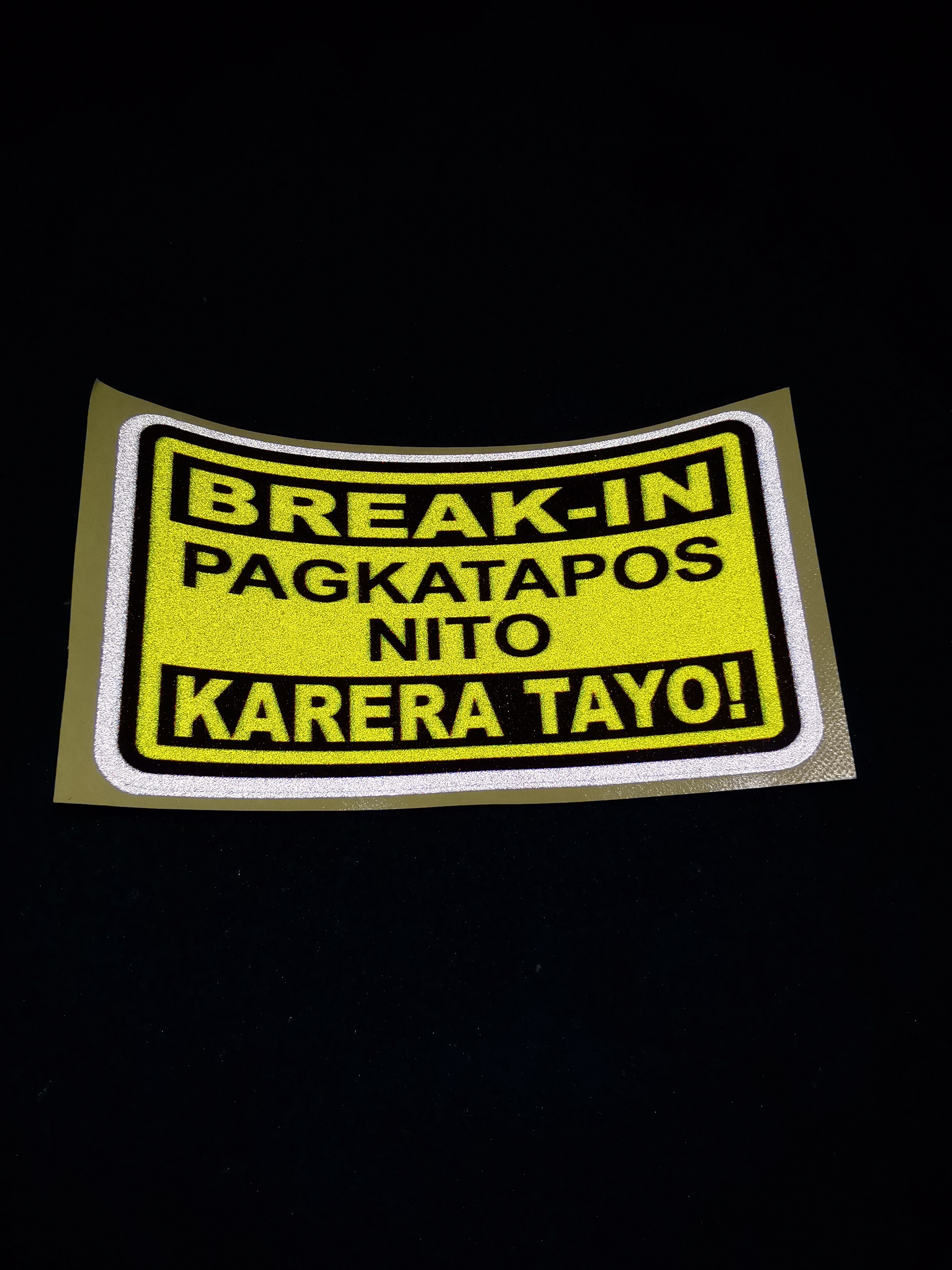 BABALA Motorcycle Hologram Sticker | Lazada PH