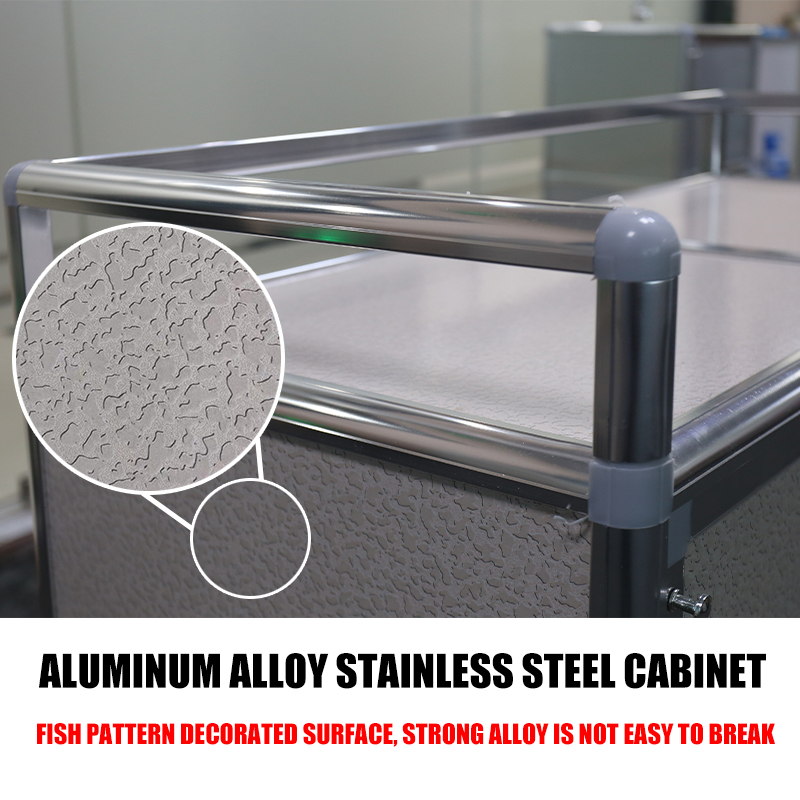 Kitchen Storage cabinet Aluminum alloy design multi-functional Storage ...