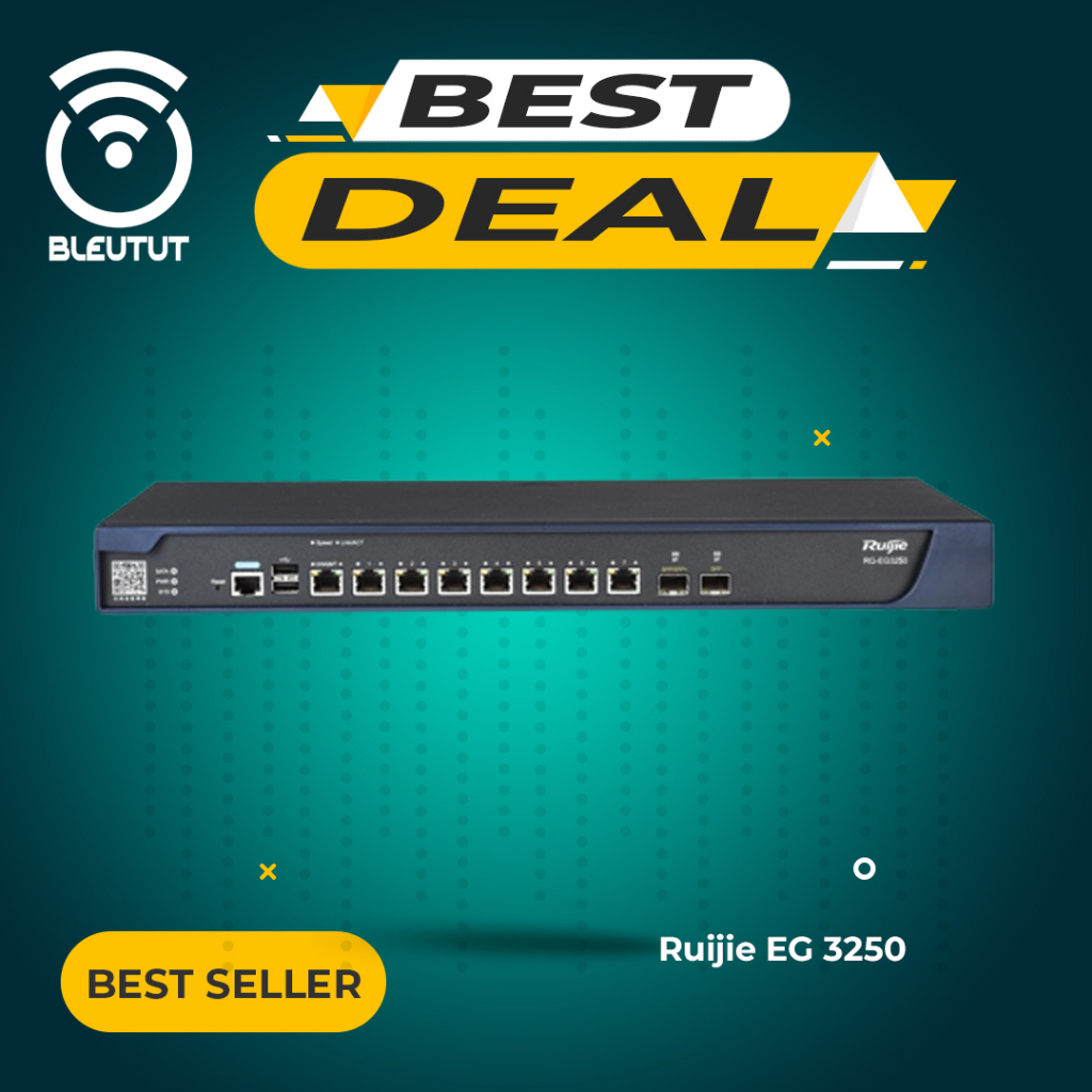 Ruijie RG-EG3250 All-in-one Unified Security Gateway, 6 GE ports (up to ...