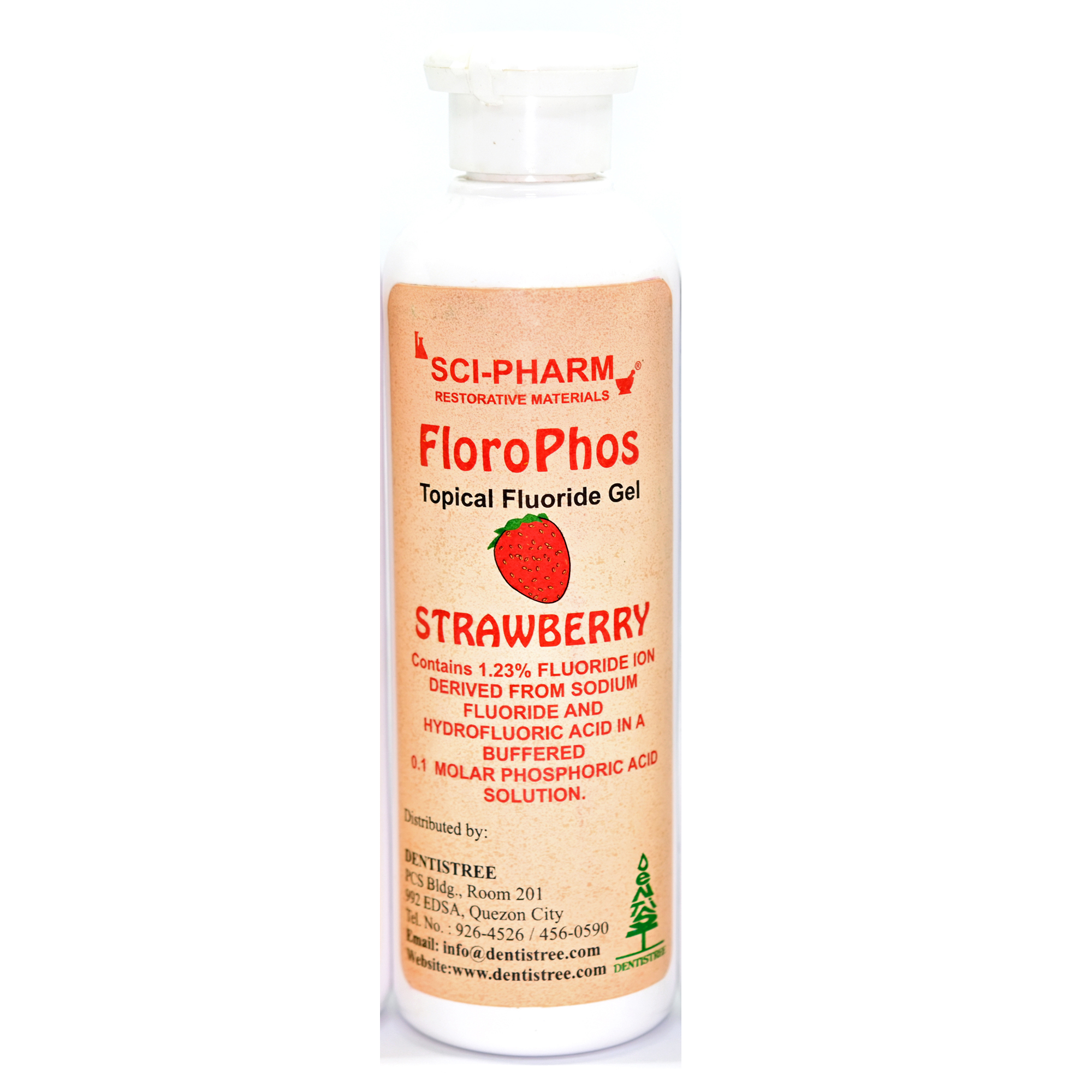 FloroPhos® Topical Fluoride Gel for Decay Prevention 1.23% Fluoride Ion ...