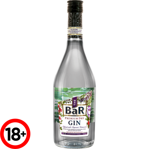 The Bar Premium Dry Gin | 700ml | Lazada PH