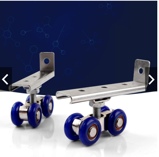 Heavy Duty Top Hung Sliding Roller Roller Hanging 4 wheels (50kg) 1 Set ...