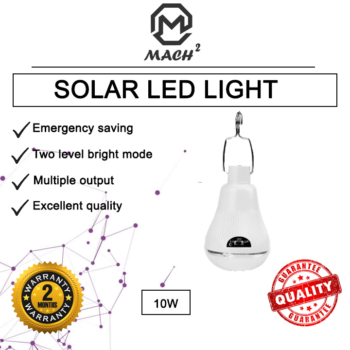 Solar LED light 10W | Lazada PH