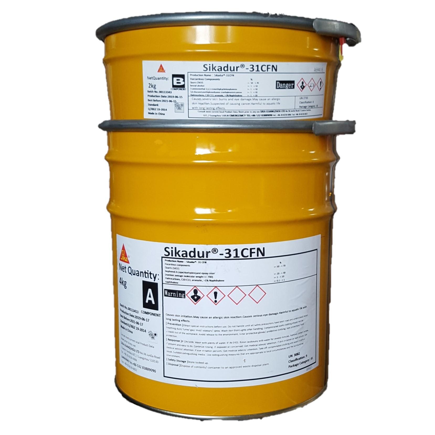 Sika Sikadur 31 CF Normal 2-Part Thixotropic Epoxy Adhesive - 6kg ...