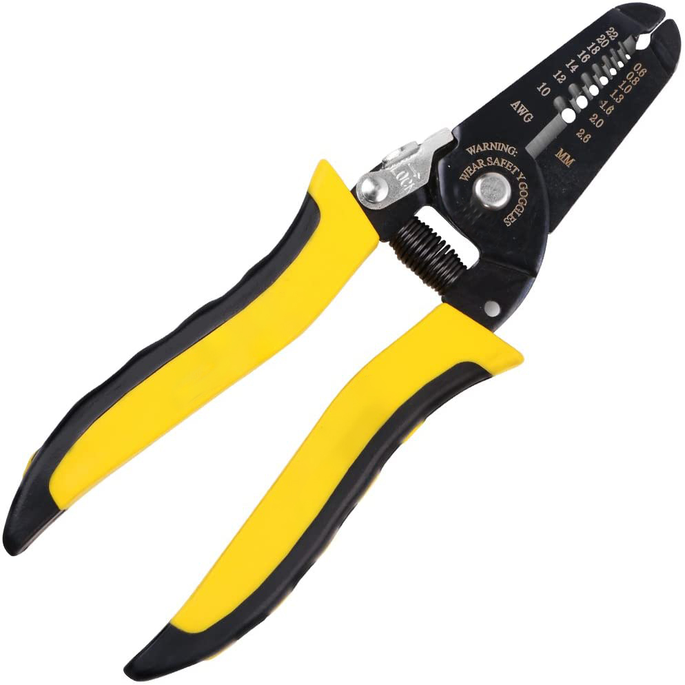 7 IN 1 Wire Stripper w/ Insulated Handle Wire stripper Electrician ...