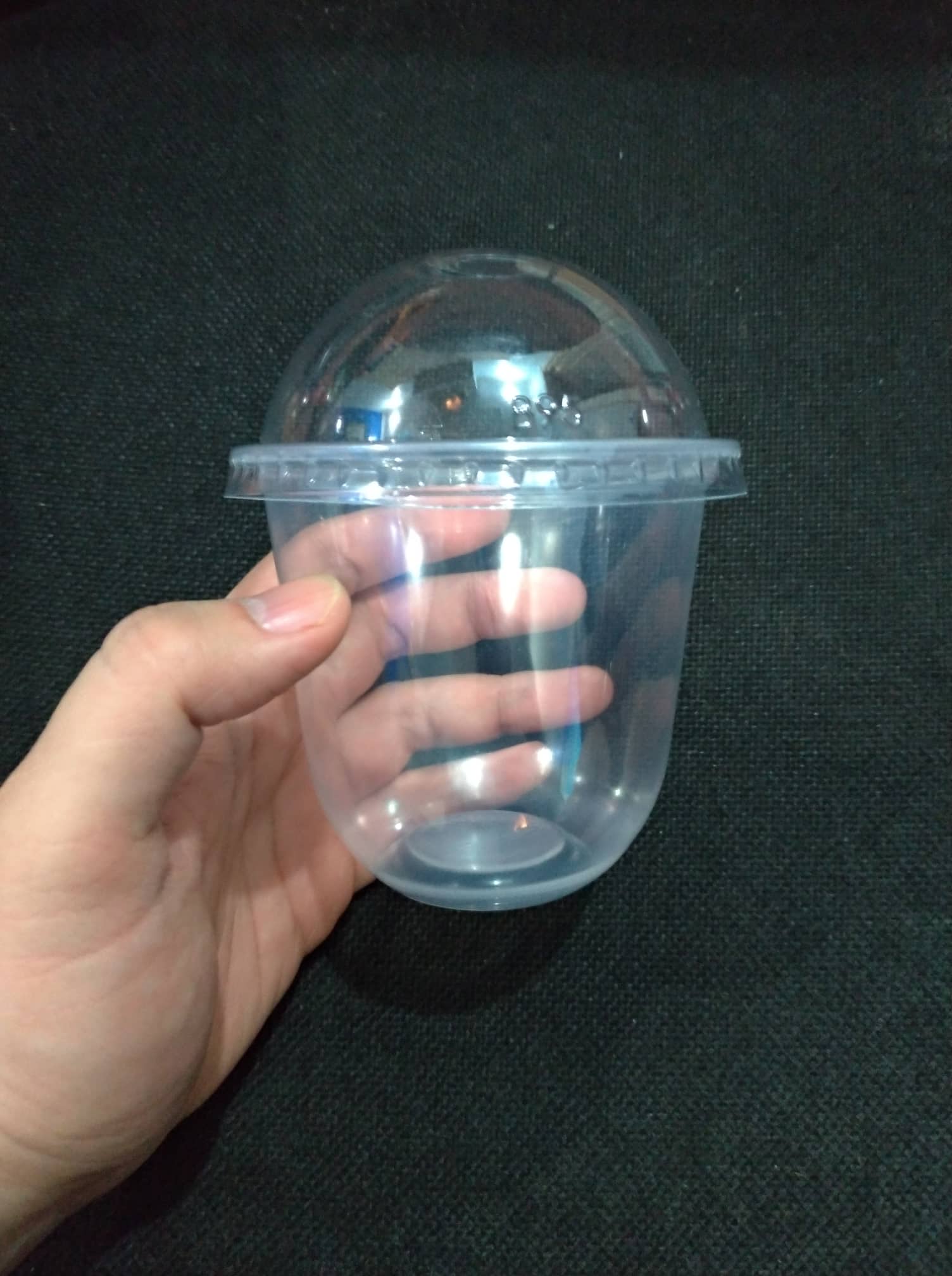 Plastic Cups / Milk Tea Cups - U Cup 12 oz with Dome Lid (set of 12 ...