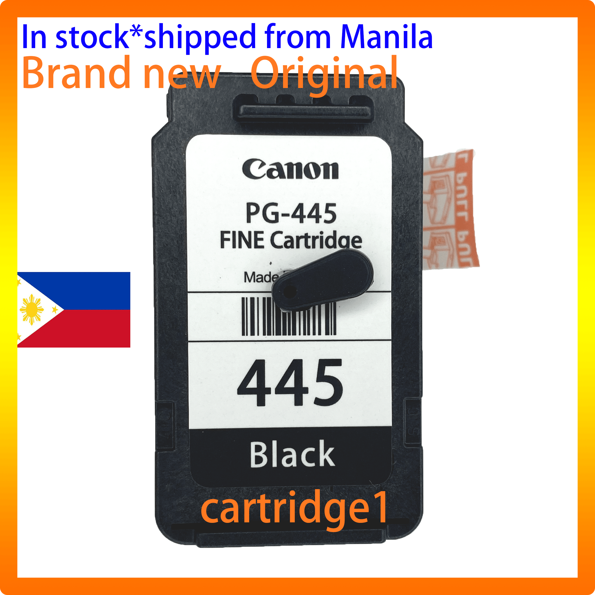 NEW Canon 445 446 ink cartridge PG445 CL446 refillable MG 2440 2540 ...