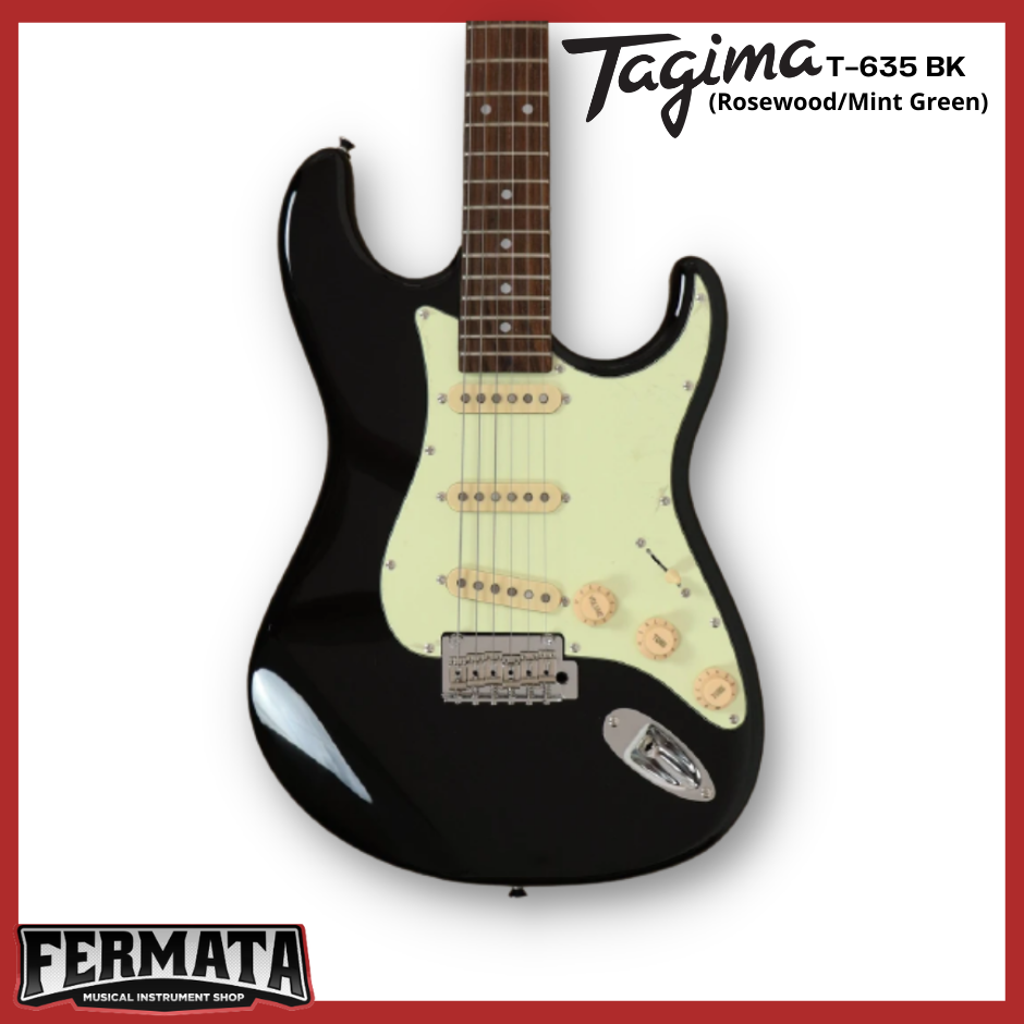 Tagima New T-635 Classic Series Stratocaster Electric Guitar | Lazada PH
