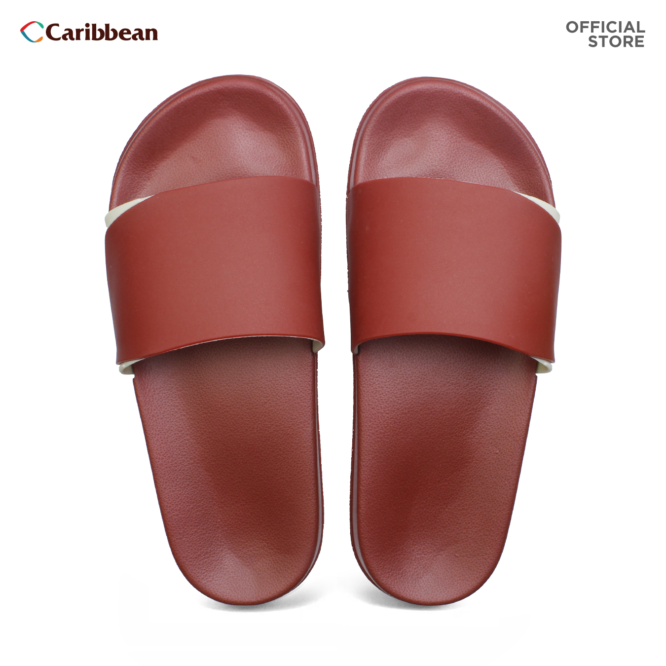 Caribbean Men Slides: Khalil (Maroon) | Lazada PH