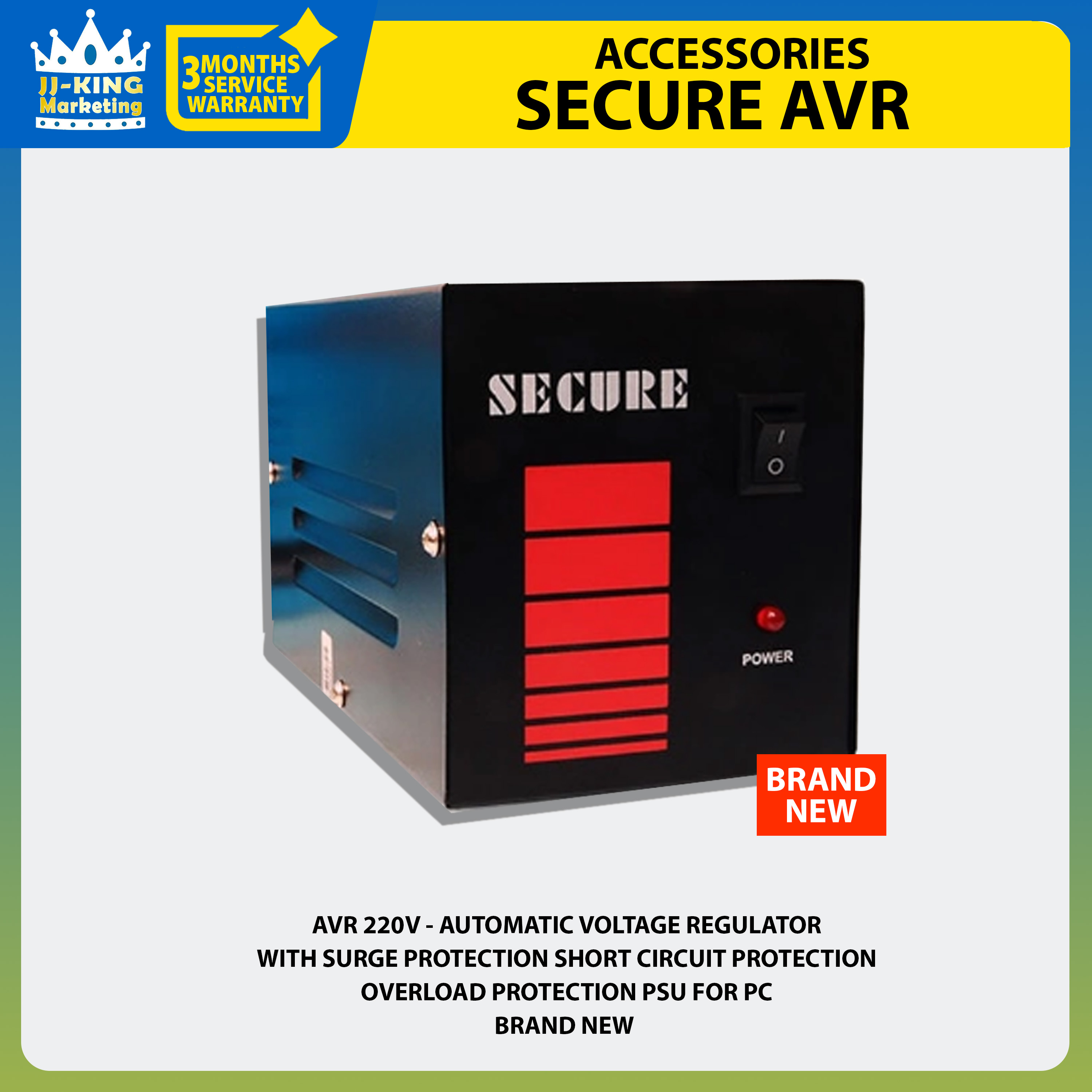 SECURE AVR / 220V / BRAND NEW / | Lazada PH