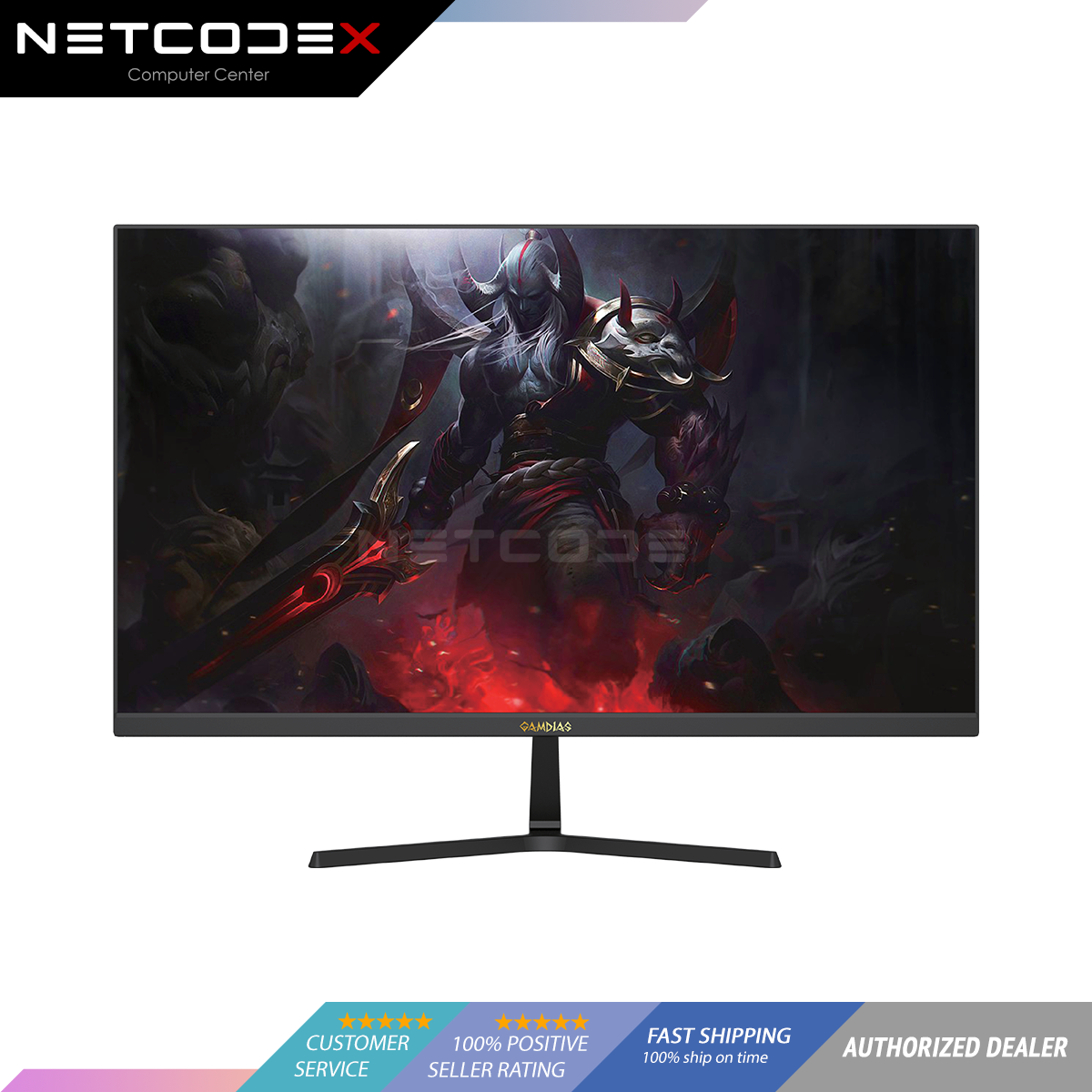 Gamdias ATLAS HD24IF IPS 165hz 1ms 1080p HDMI DP Gaming Monitor | Lazada PH