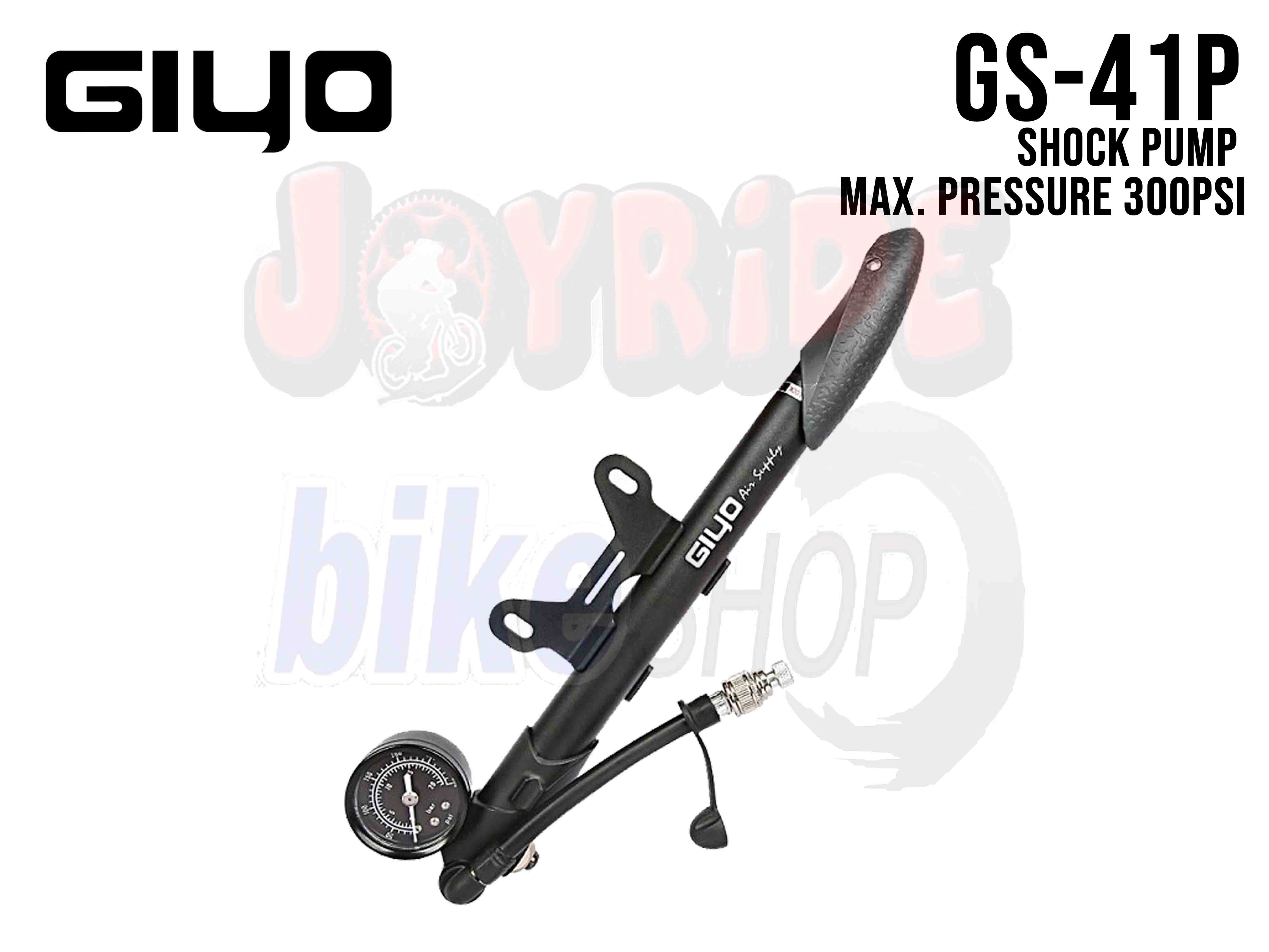GIYO Pump 300psi High Pressure Bike Air Shock Pump (GS-41P) | Lazada PH