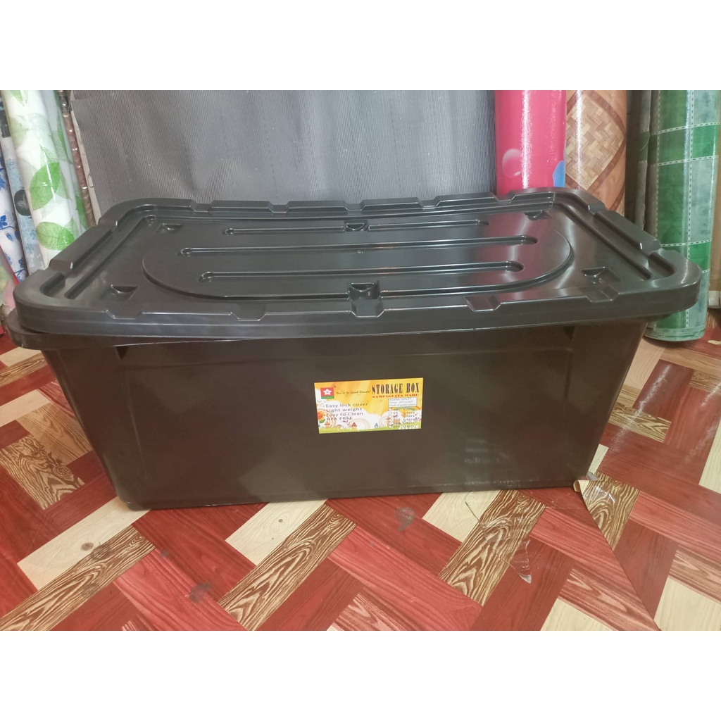 【READY STOCK】 160L Sampaguita Storage Box Underbed Box #832 | Lazada PH