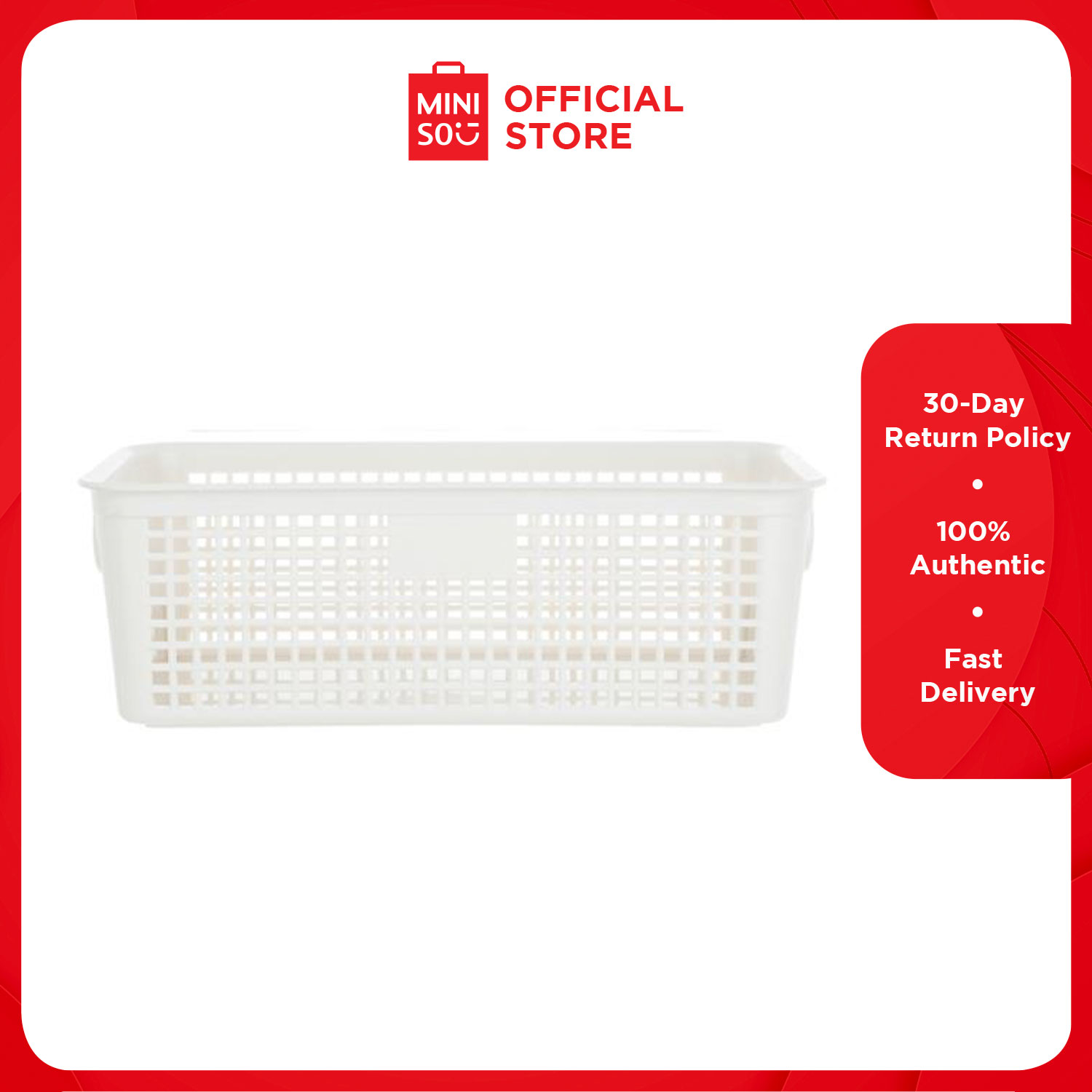 MINISO Minimalist Storage Basket | Lazada PH