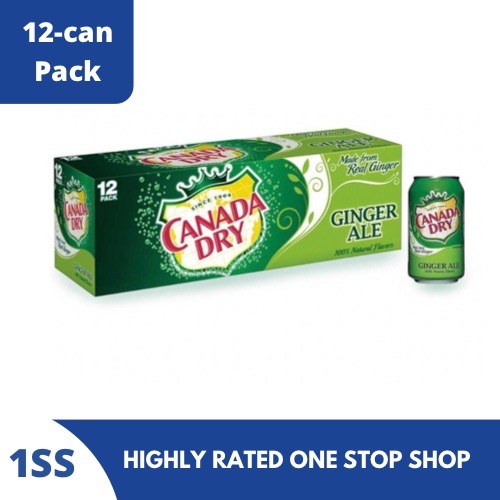 Canada Dry Ginger Ale 12 fl oz PACK OF 12 | Lazada PH