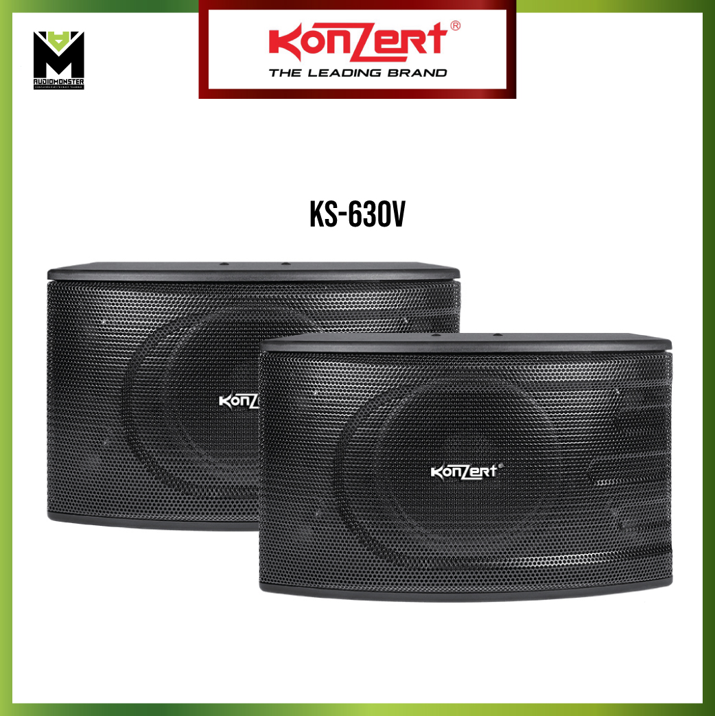 Konzert KS-630V 12" 3-way 5 Speaker Bass Reflex Speaker - 650W Max ...