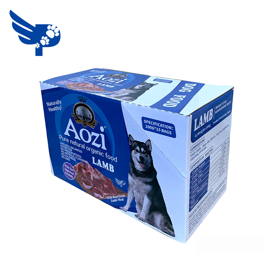 Aozi Dog Wet Food 100g x 15 bags - Lamb Flavor - sold per box - Pure ...