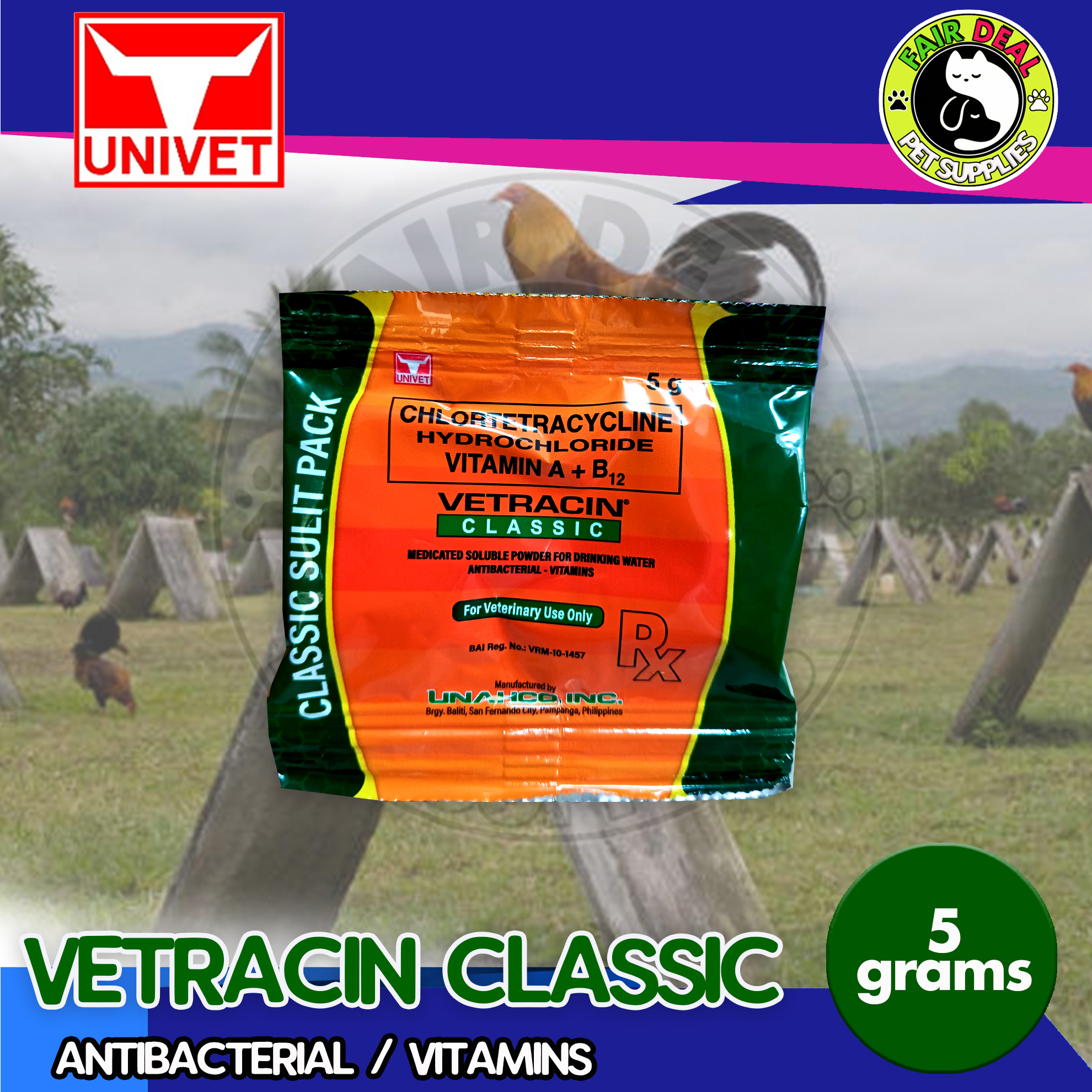 Vetracin Classic 5g - PER SACHET | Lazada PH