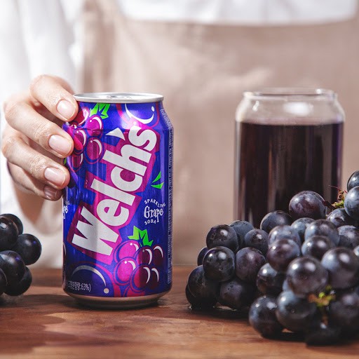 Welch's Sparkling Grape Soda 355mL x 6pcs | Lazada PH